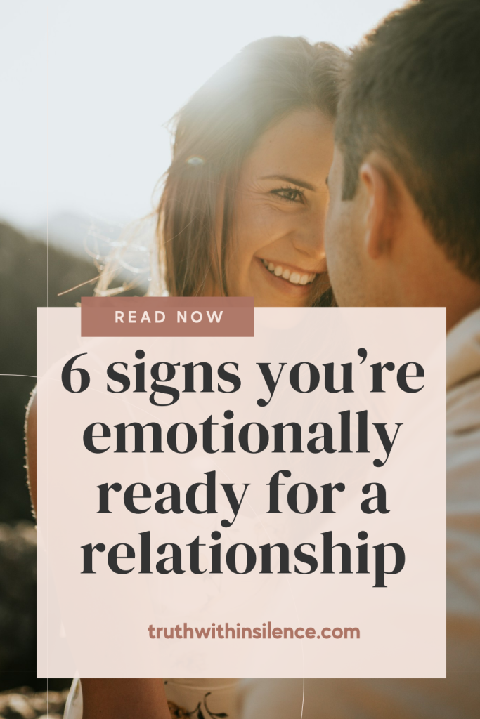 5 Signs You're Emotionally Available For A Relationship