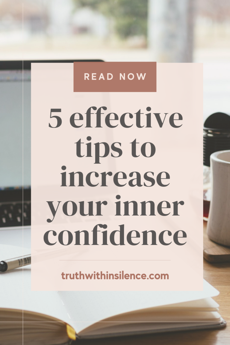 5 Effective Ways To Increase Inner Confidence